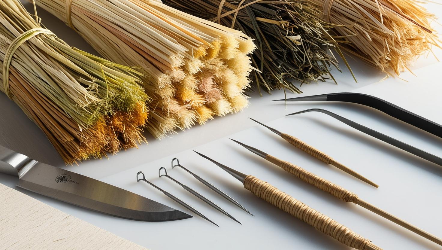 Karine Leduc - Marqueterie de paille